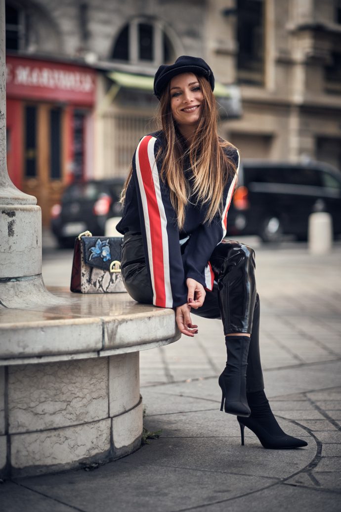 La manteau rouge : 2 façons de le porter ! - La Minute Fashion