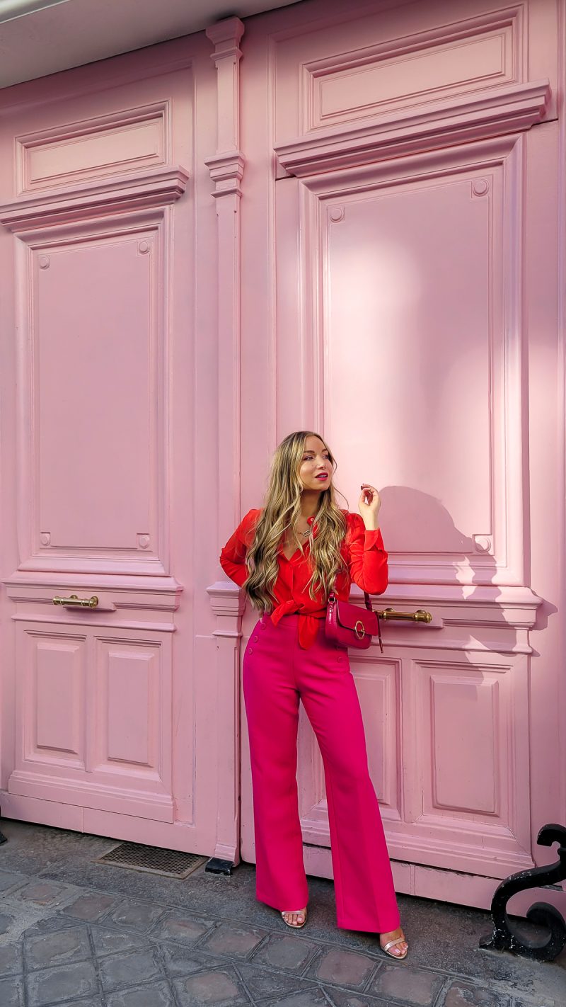 Comment porter le rose & le rouge ? - La Minute Fashion